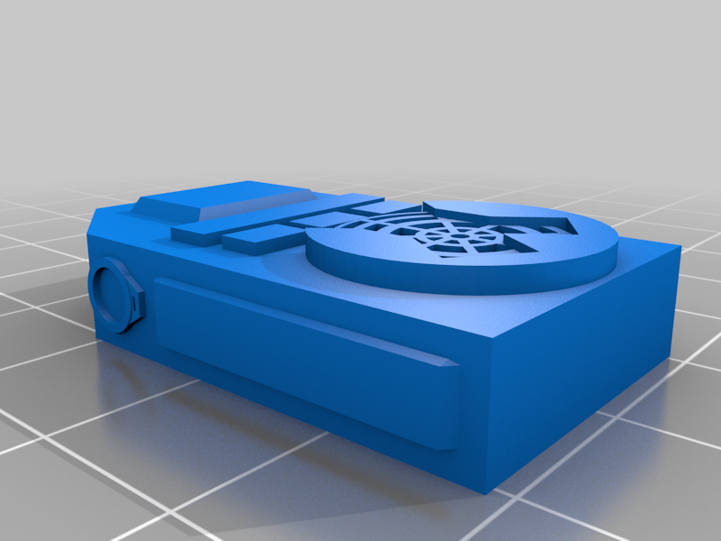 Free STL file Small Soldiers Chip Hazard Radio・Model to download and 3D ...