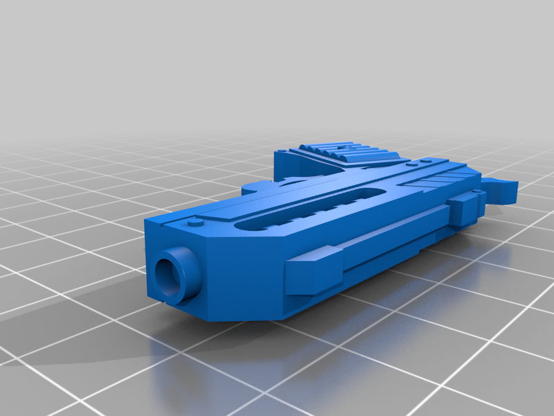 Free STL file small soldiers chip hazard pistol 🤏・Model to download and ...