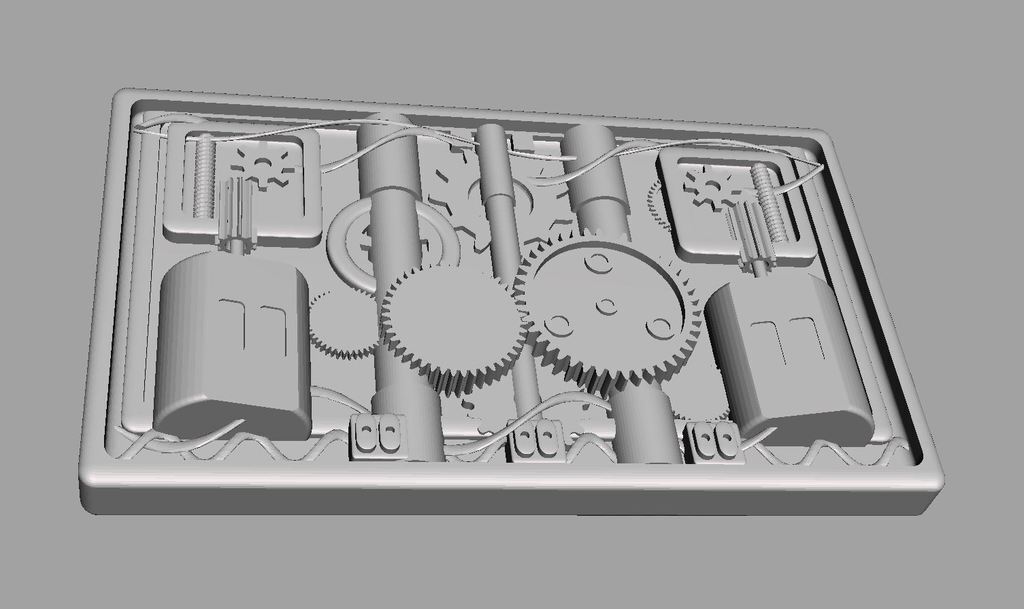 Free STL file Small Soldiers Chip Hazard Back Elec Panel Moc Up・3D ...