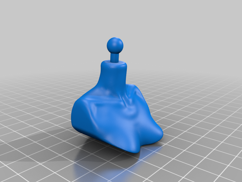 Free STL file 1/6 female half bust base stand 2・3D print design to ...