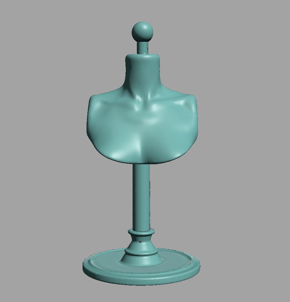 Free STL file 1/6 female half bust base stand 2・3D print design to ...