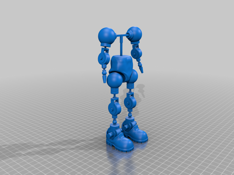 Free STL file Small Soldiers Chip Hazard Armature・3D printing model to ...