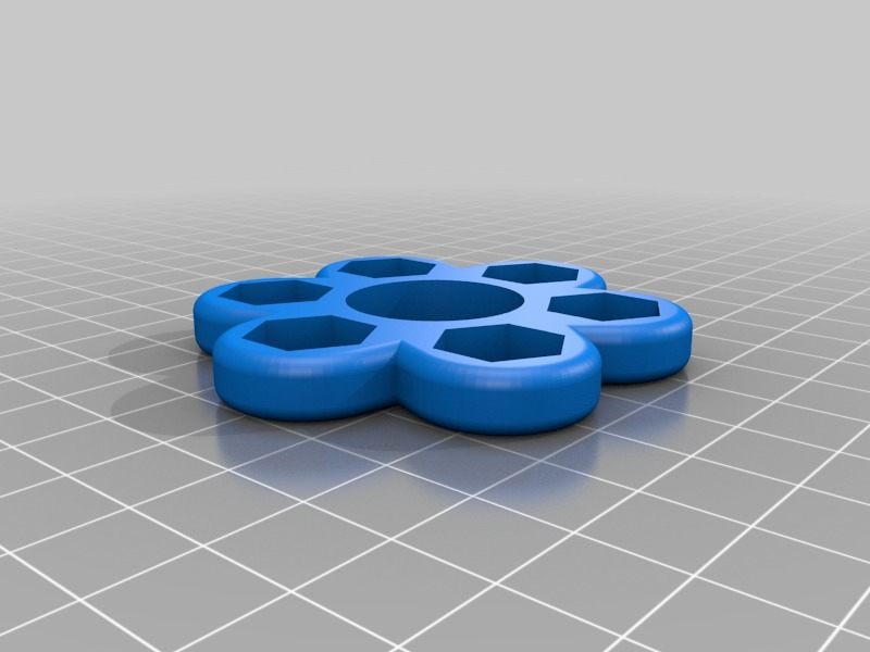 Free 3D file 5x1 m8 fidget spinner・3D printer design to download・Cults