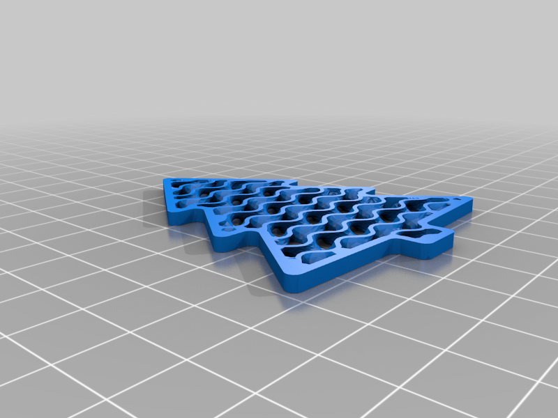 Free 3D file Christmas tree decorations with infill patterns (Pre-made ...