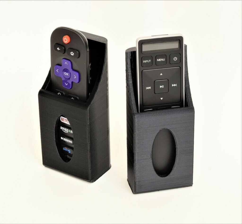 Free 3D file Generic remote holder - wall mounted & scalable - roku ...
