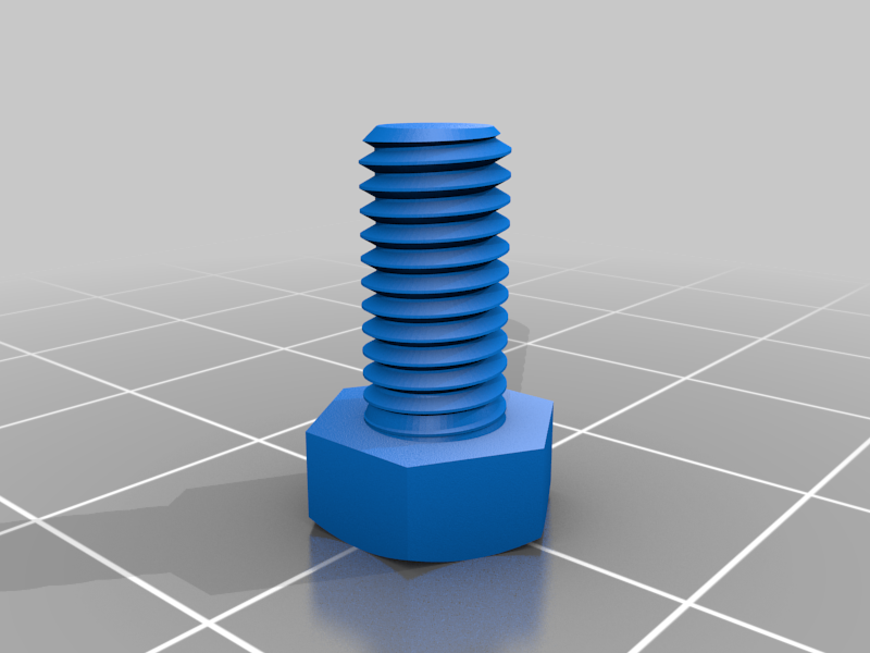 Free STL file M5x10 Bolt・3D print model to download・Cults