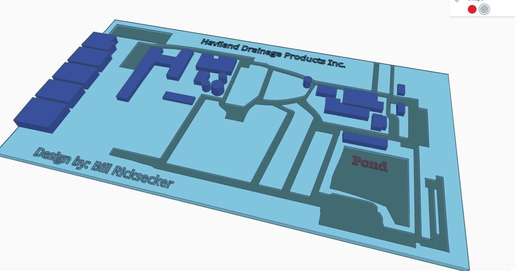 Free STL file Plastic Factory Map・3D printing design to download・Cults