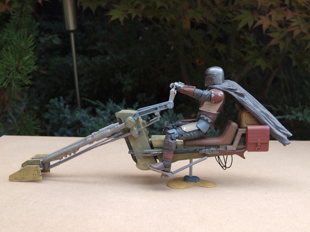 Free STL file The mandalorian swoop bike speeder bike 6" ・Design to ...