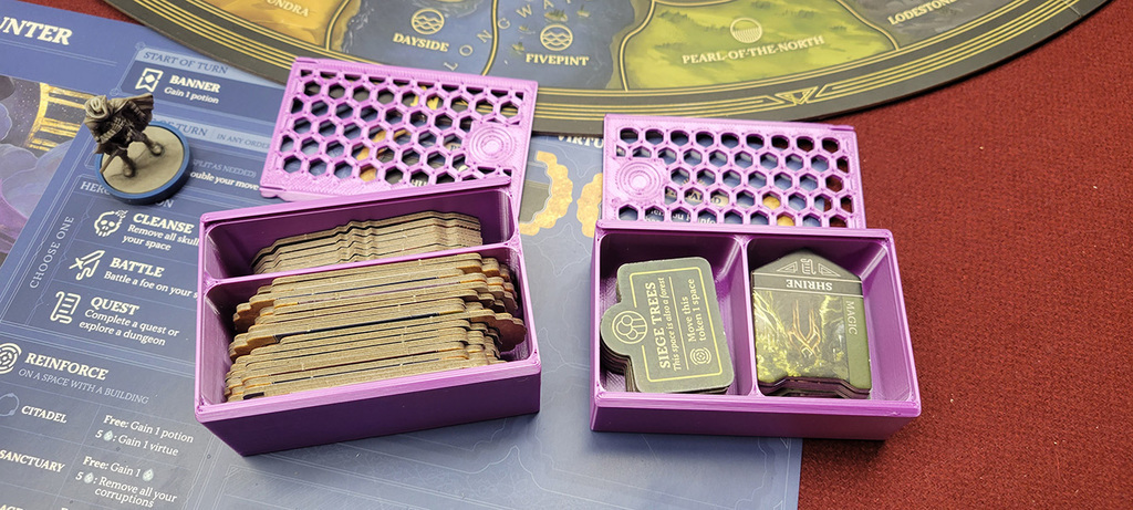 Free 3D file Return to Dark Tower Token Trays・Template to download and ...