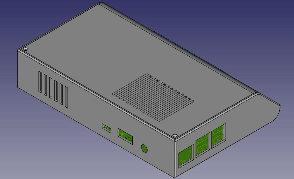 Free STL file Media Center Case Raspberry Pi 3・3D printable design to ...