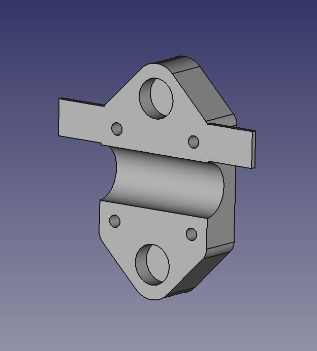 Free STL file Hypercube Evolution hidden Y-Endstop mount 🙈・3D printing ...