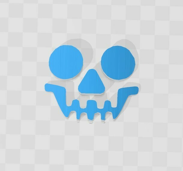 Free STL file Block toy Skeleton Face 💀・3D printable design to download ...