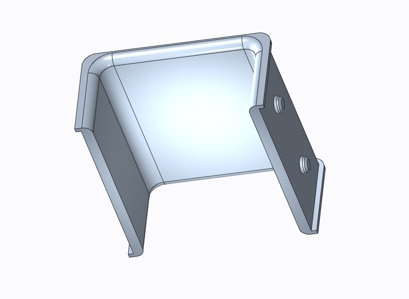 STL file Upgrade Geeetech A10 A20 protezione/copertura salva cavi ...
