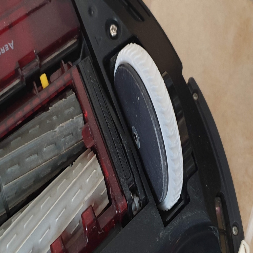 Free STL file pneumatico roomba tyre 600 700 800 900 series pneu V2.0 ...