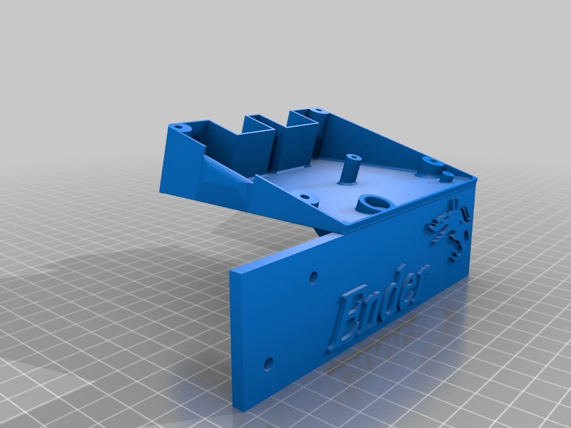 Free 3D file Ender 5 Reprap LCD 12864 base mod 🧞‍♂️・3D print model to ...