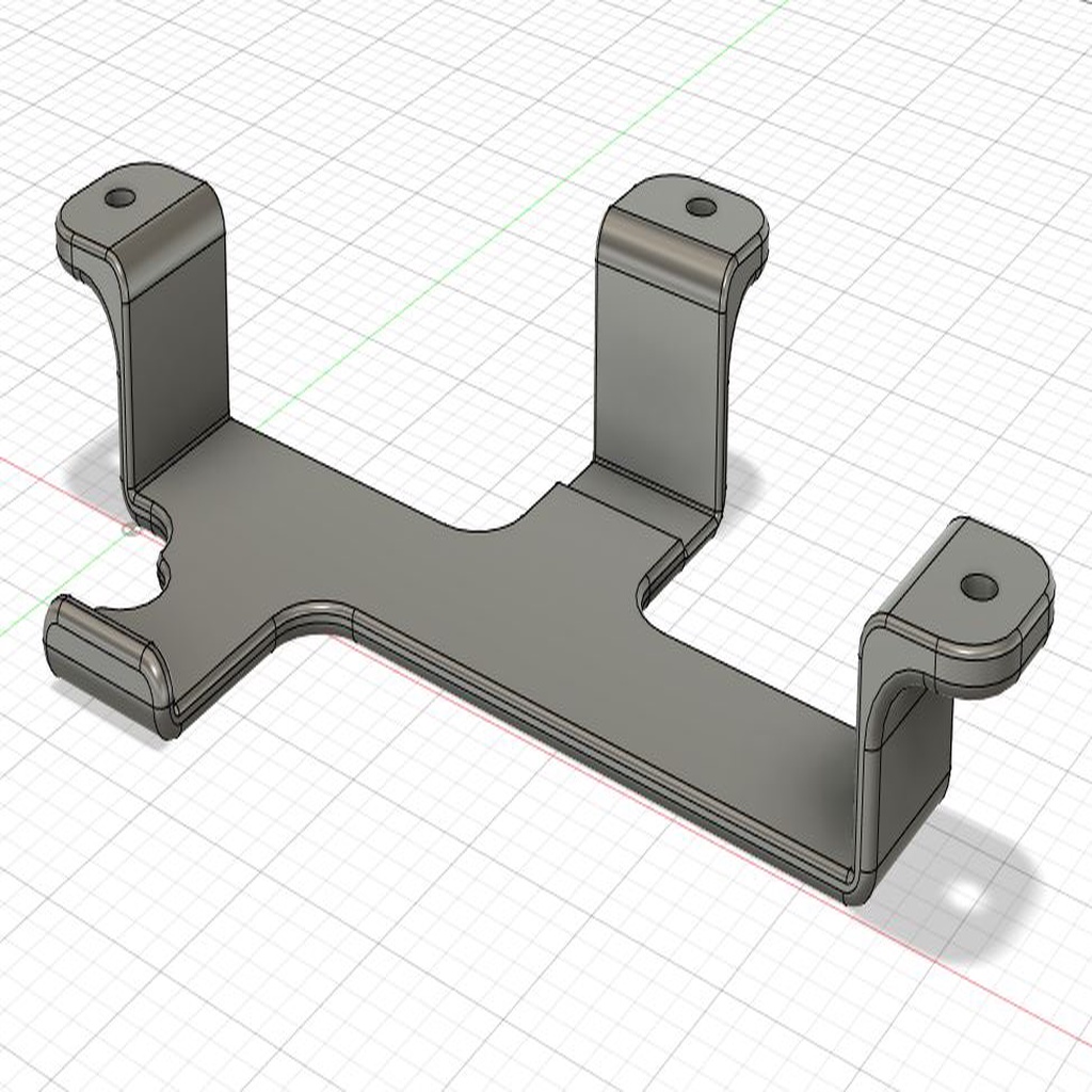 Free 3D file Netgear GS bracket for under-table mounting・3D printer ...