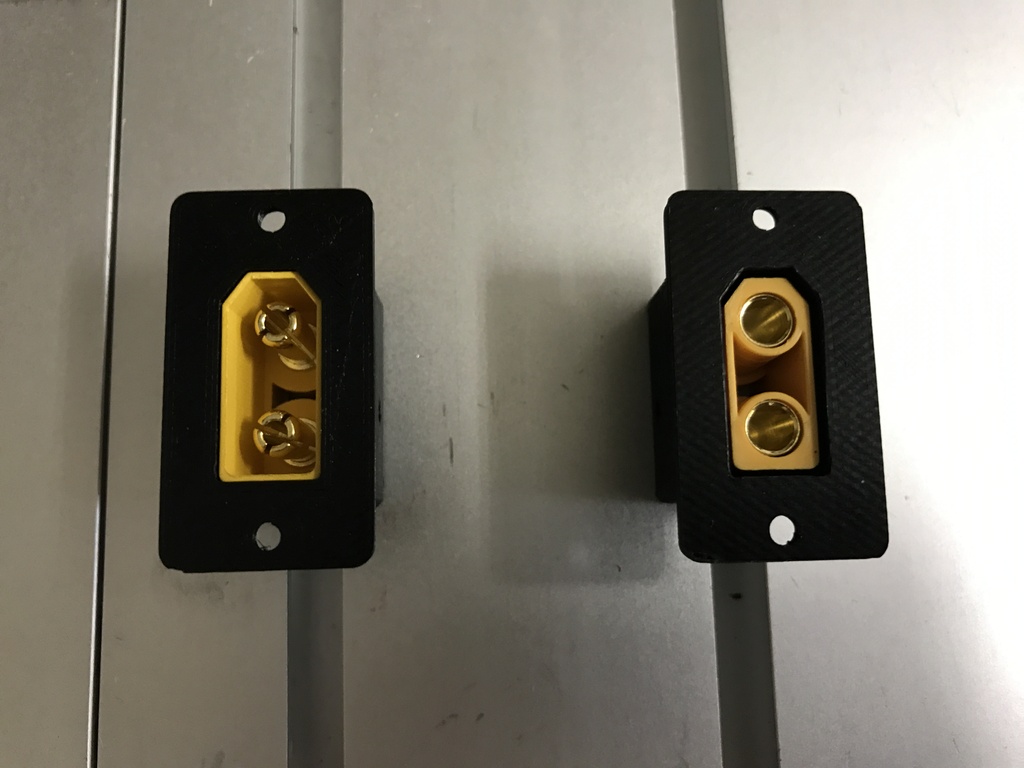 Free 3D file XT90 Panel Mount・3D printer design to download・Cults