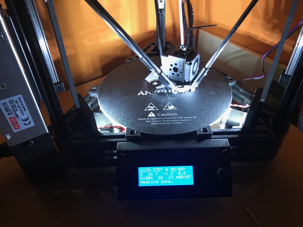 Free 3D file Anycubic Kossel Linear LED Holder・3D printing idea to ...