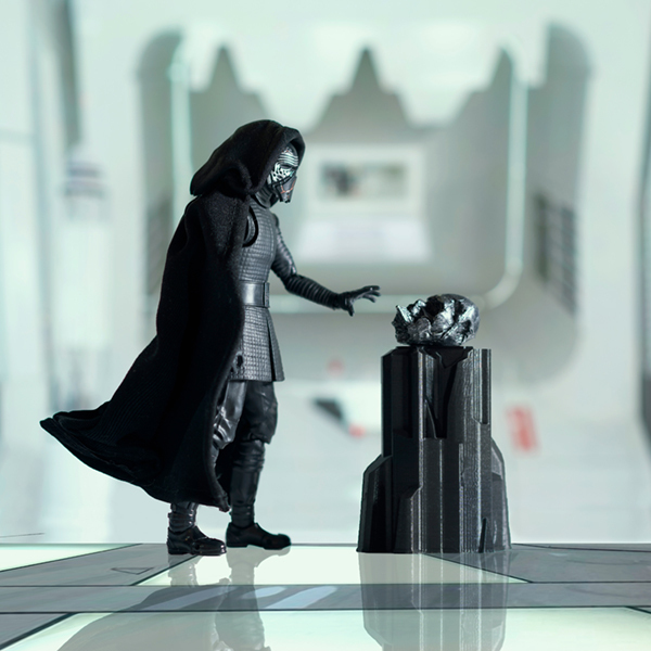 Free 3d File Darth Vader Helmet Stand Star Wars・3d Printable Object