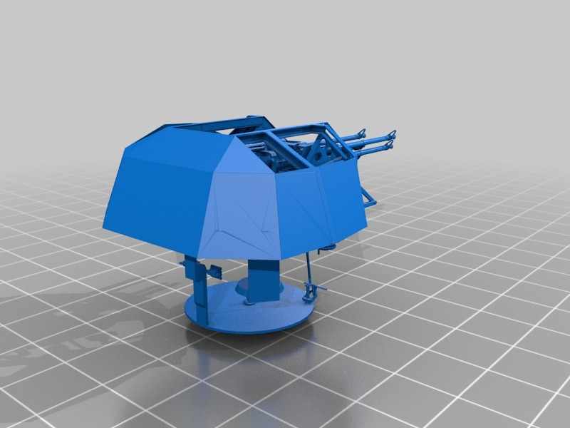 Free 3D file Torretta semovente m15/42 antiaereo - prototipo - Tank・3D ...