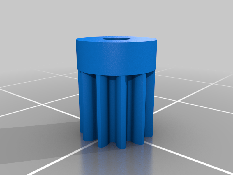 Free 3D file Scalextric Pinion Gear 5.5Ø 9t and 11t ⚙️・3D printer model ...