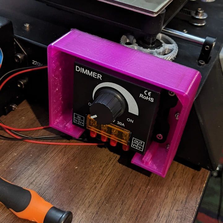 Free 3D file LED Light Strip Dimmer Box w/ cover・3D printer model to ...