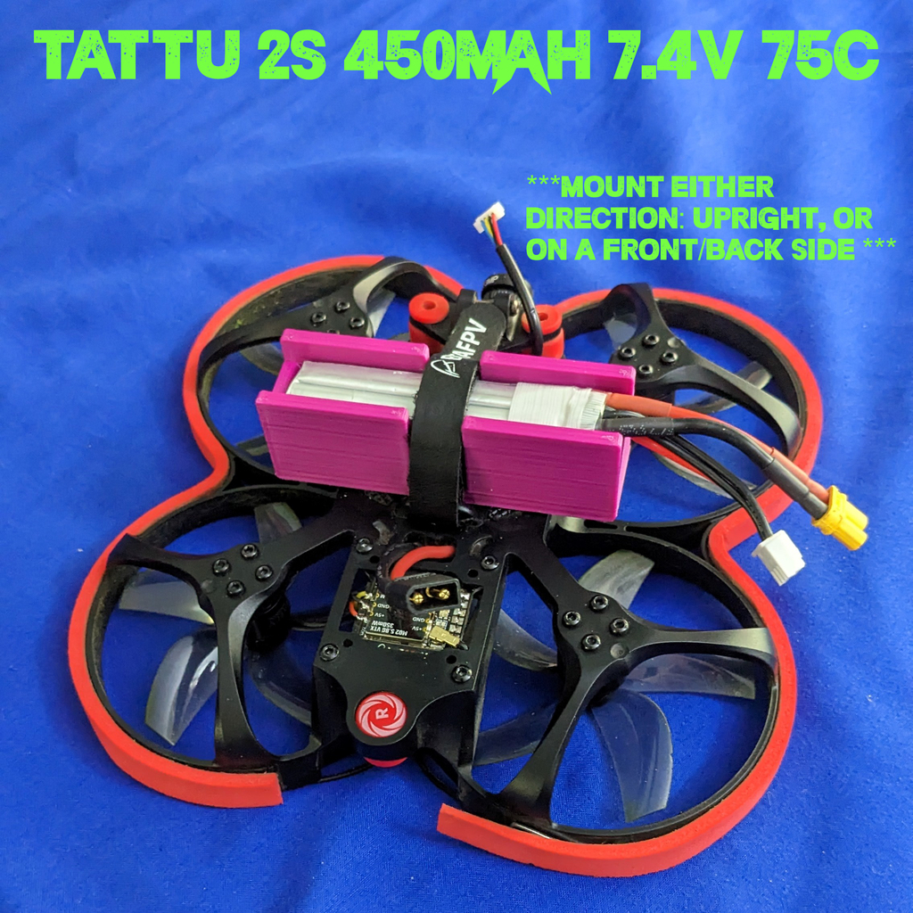 Free 3D file Beta FPV 95x Battery Holder・3D printer model to download・Cults