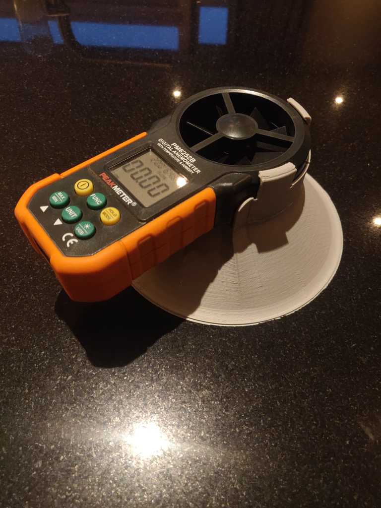 Free 3D file Anemometer funnel PM6252A or PM6252B to 150mm (added 200mm ...