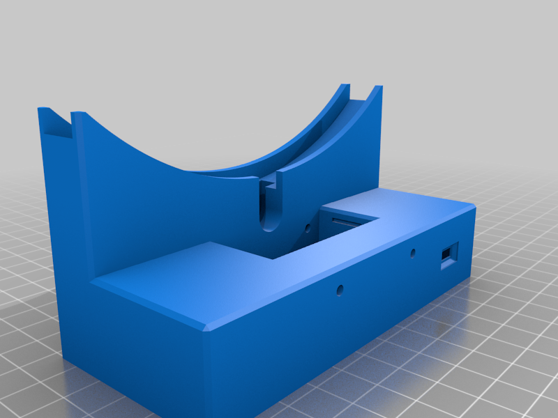 Free STL file Hollow Clock Remix uses Internet Time with ESP8266・3D ...