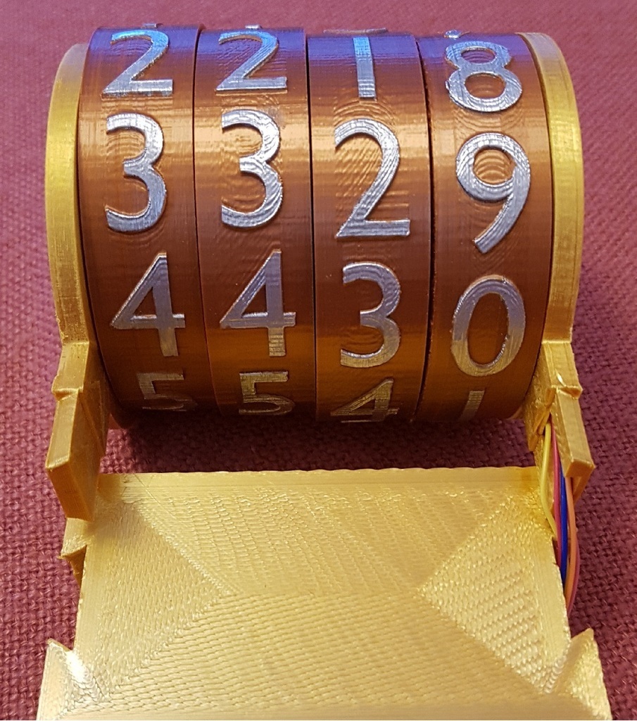 Free STL file Some modifications for Minimal Mechanical Digital Clock ...