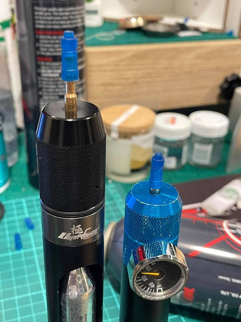 Free 3D file Extended nozzle for Co2 charging adapter for APS RAR 1.0 ...