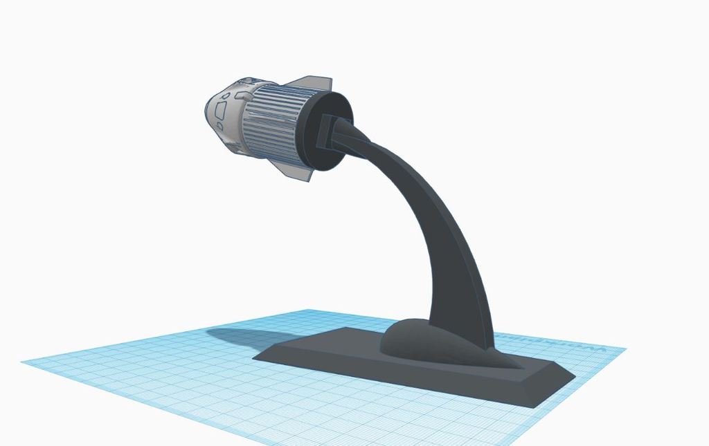 Free 3D file SpaceX Crew Dragon Capsule Display Stand 🐉・3D printing ...