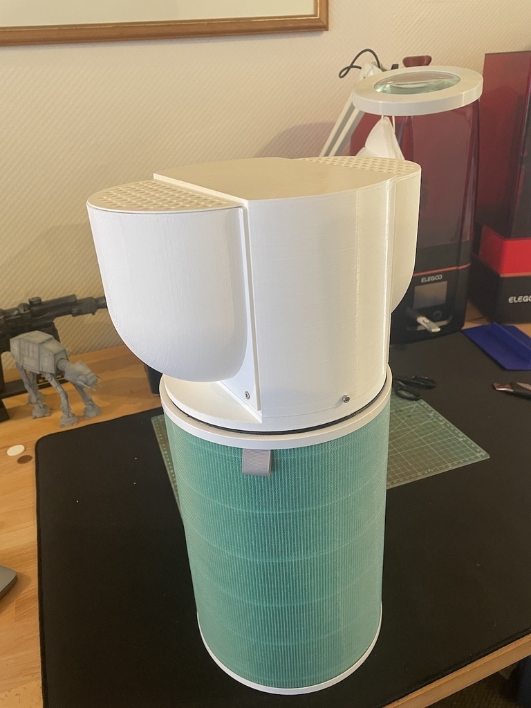 Free STL file Air Cleaner・3D printable model to download・Cults