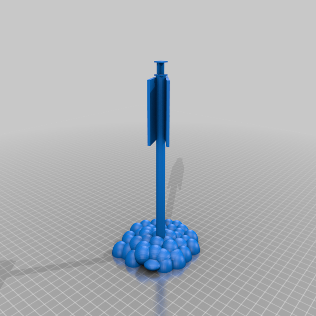 Free 3D file USCG ATON DAY-BEACON 4SG W/ RAYRAFF・Template to download ...