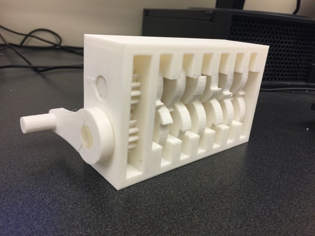 Free 3D file Mini Shredder・Template to download and 3D print・Cults