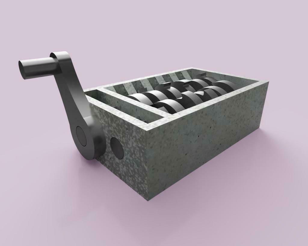 Free 3D file Mini Shredder・Template to download and 3D print・Cults