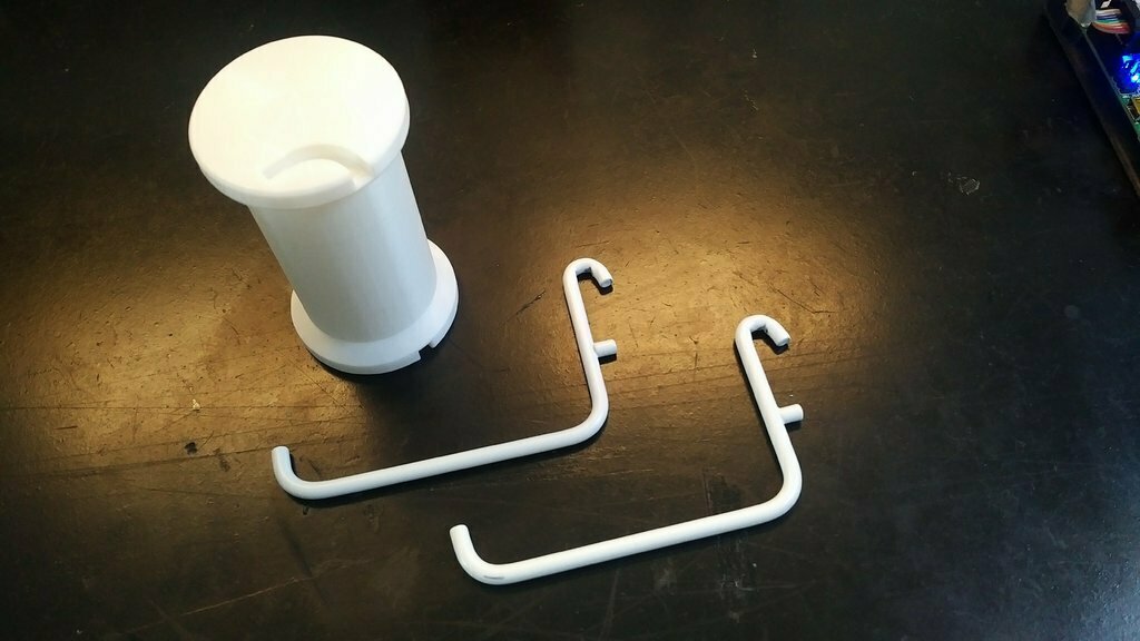 Free 3D file SKÅDIS filament spool holder for hooks・3D printer design ...