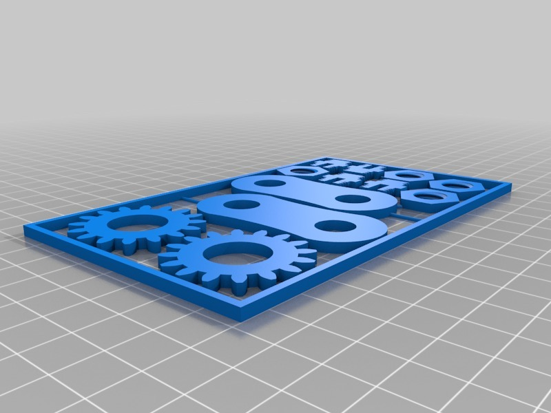 Free 3D file Fidget Gear Gift Card・Template to download and 3D print・Cults