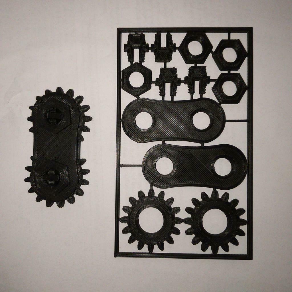 Free 3D file Fidget Gear Gift Card・Template to download and 3D print・Cults