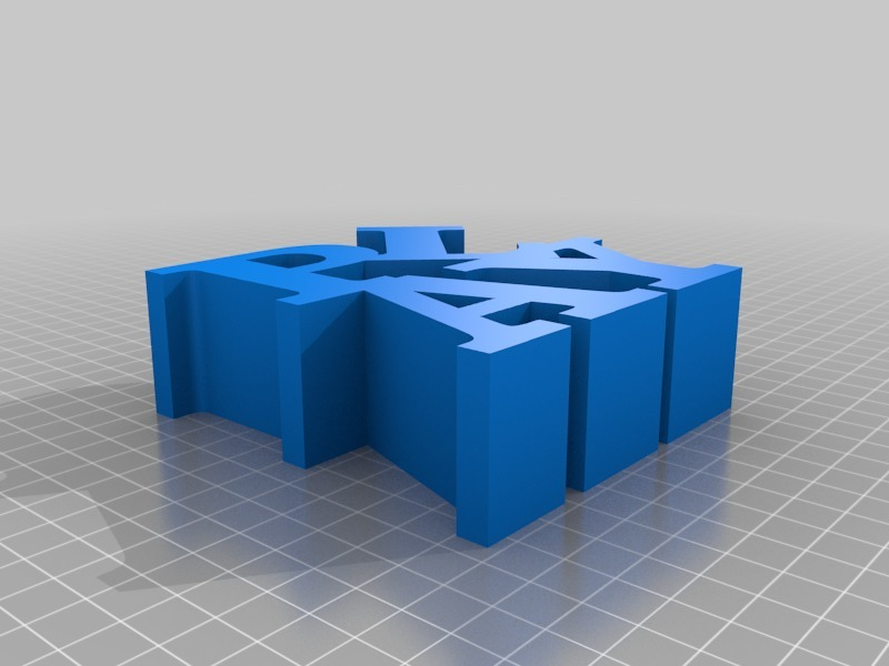 Free 3D file PLAY・3D printable object to download・Cults