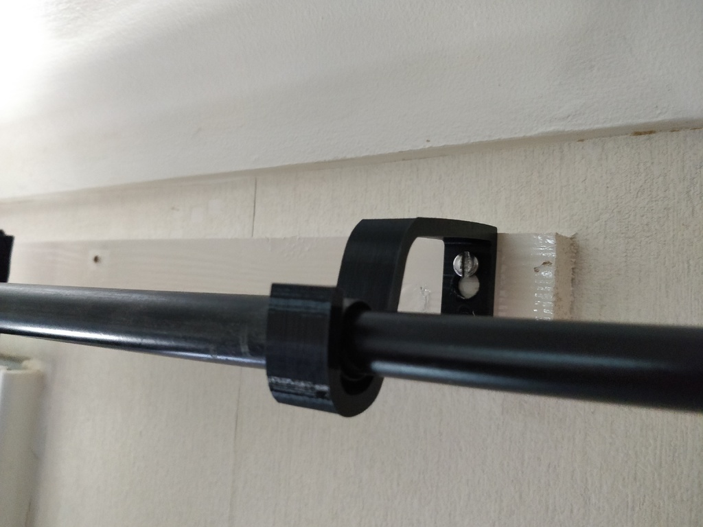 Free 3D file Curtain Rail Bracket・3D print design to download・Cults