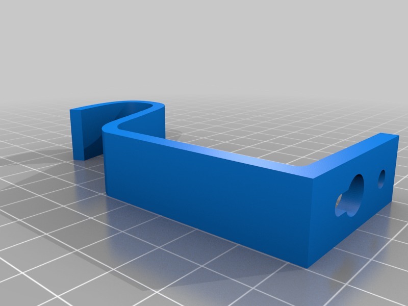 Free 3D file Curtain Rail Bracket・3D print design to download・Cults
