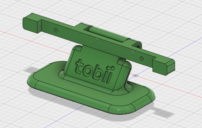 Fichier 3D gratuit Support Tobii EyeX・Modèle pour imprimante 3D à ...