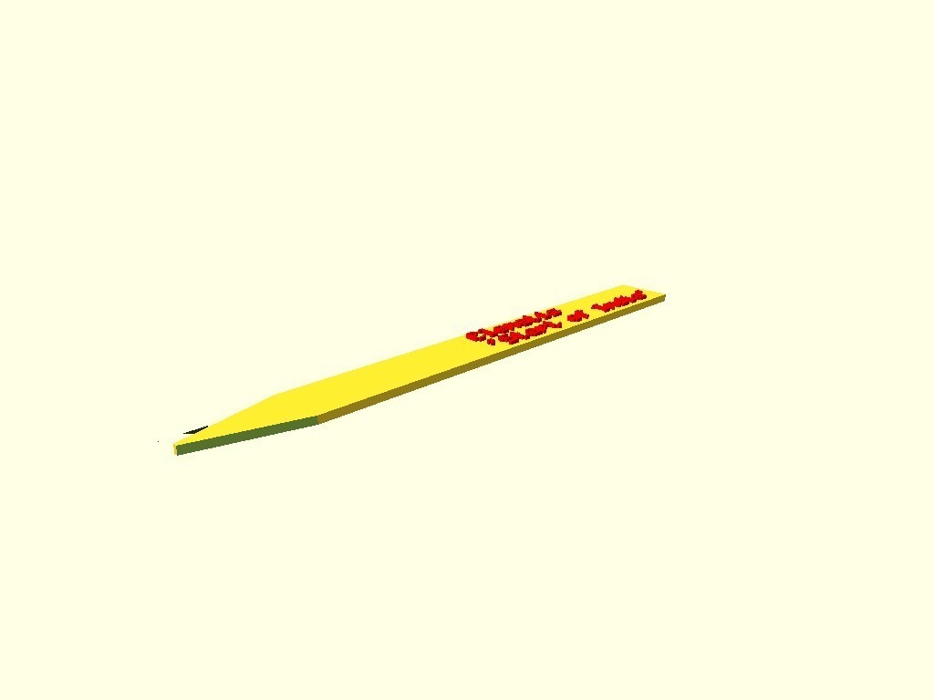 Free 3D file Plant Labels・3D printing design to download・Cults