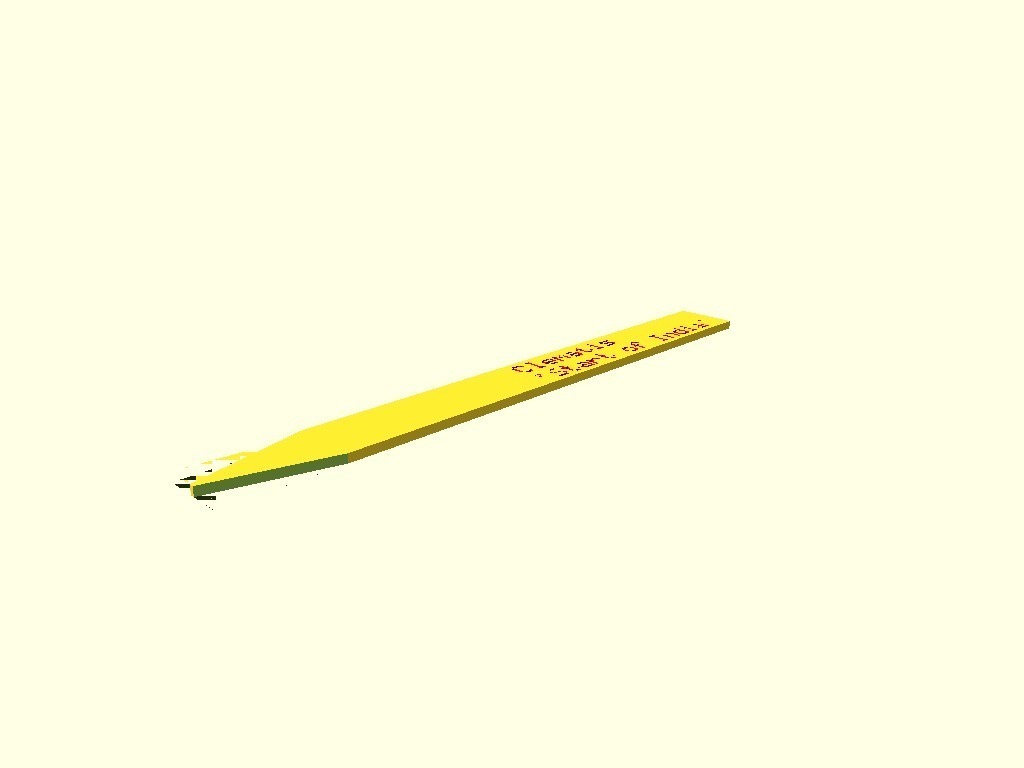 Free 3D file Plant Labels・3D printing design to download・Cults