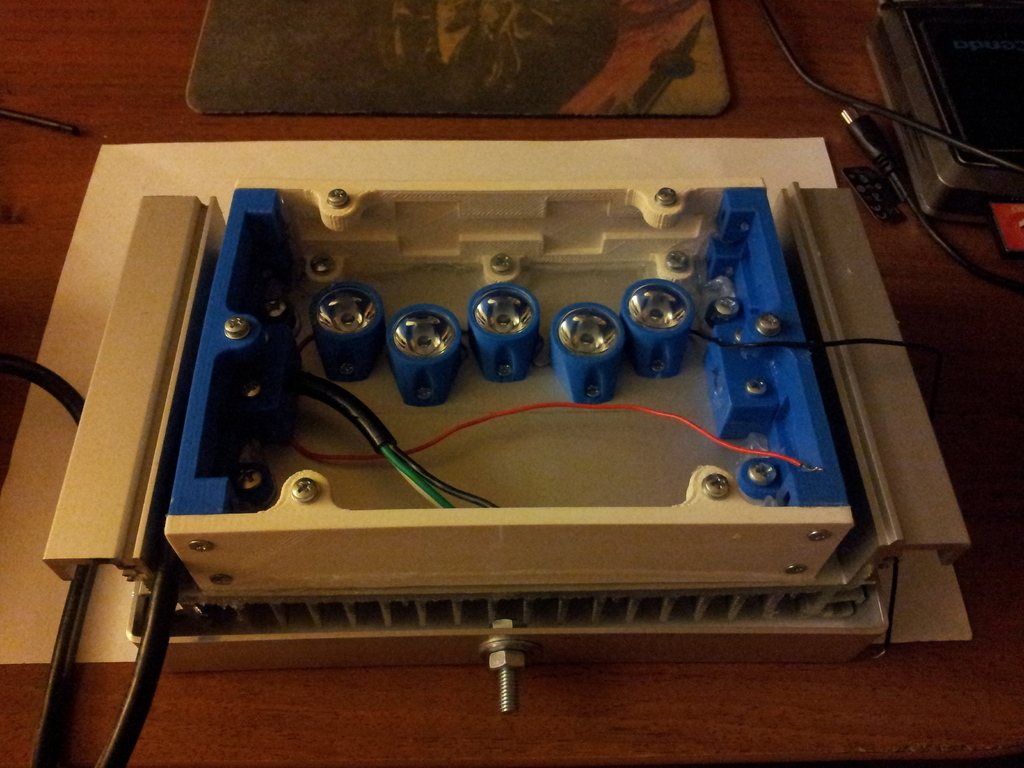 Free 3D file LED Spotlight 🧑‍🔧・3D printer model to download・Cults