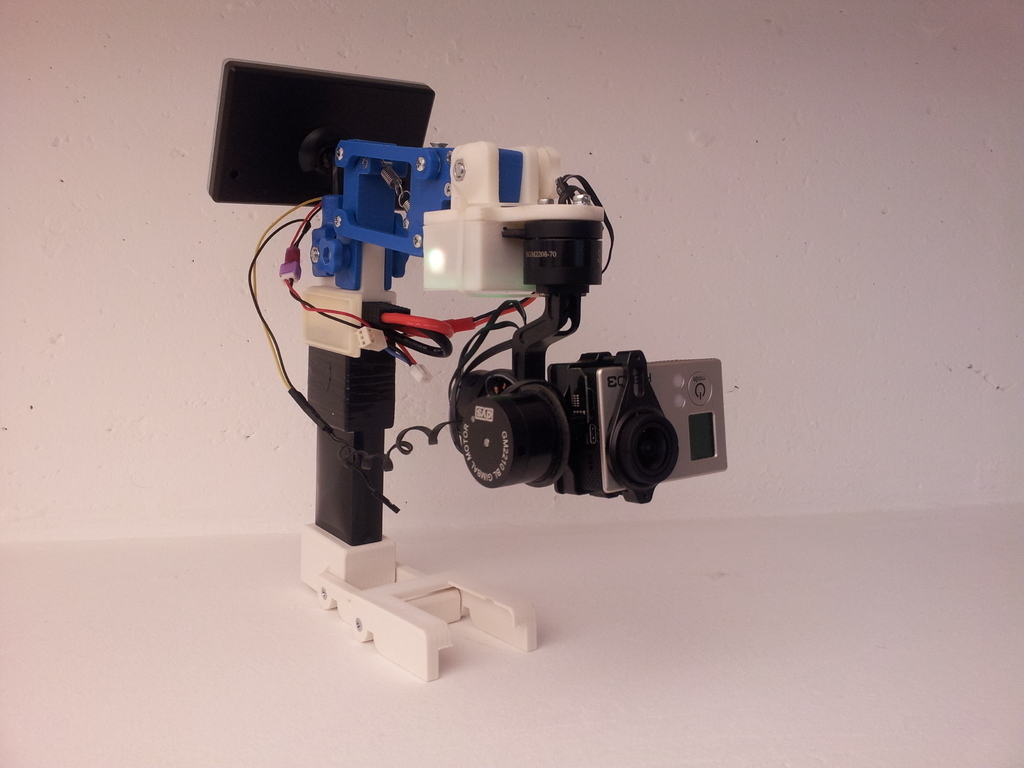 Free 3D file DIY hand-held gimbal for GoPro 📷・Design to download and 3D ...