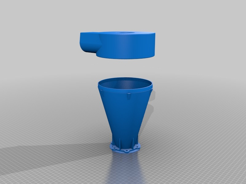 Free 3D file Cyclone Dust Seperator 🌀・Template to download and 3D print ...
