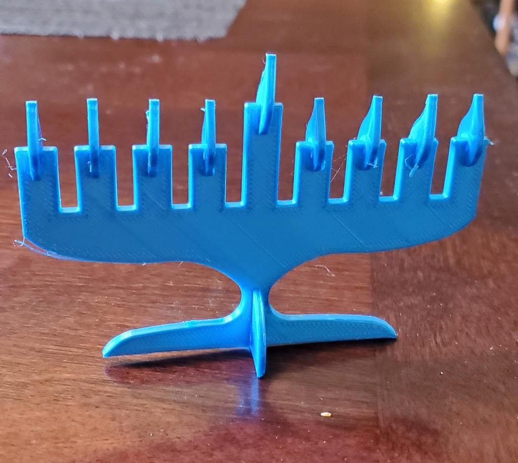 Free 3D file Menorah Kit Card 🕎・Object to download and to 3D print・Cults
