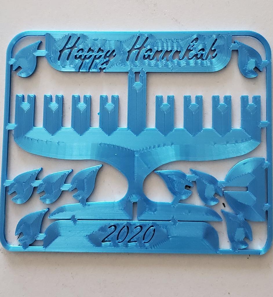 Free 3D file Menorah Kit Card 🕎・Object to download and to 3D print・Cults